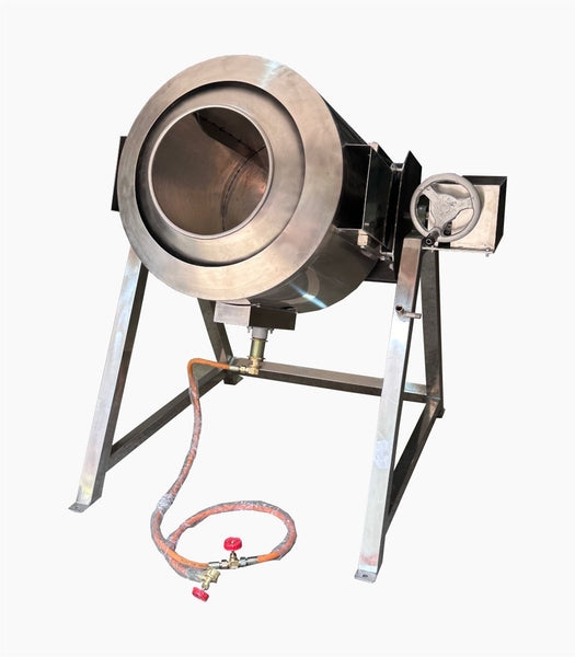 100 Ltrs Roaster Machine for Spices, Grains, Peanuts & Almonds - MicroMill