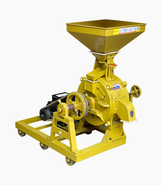 16 Inch Atta Chakki price 16 inch Flour Mill Price 5 HP Single Phase C ...