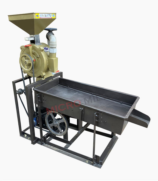 Mini Dal Mill With Grader Machine Mini Dal Mill Machine Price - MicroMill